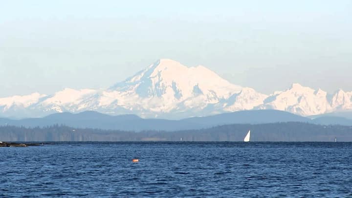 Beauty Two Bedrooms Apartment-ocean & Mount Baker - White Rock