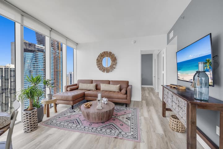 Luxe 2 Bd/2 Ba Oasis In Brickell - Miami