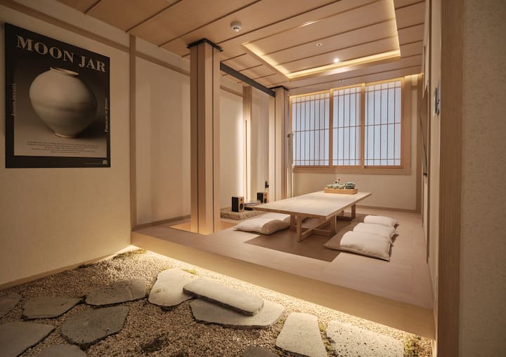 [Uh Suite]#시청역1분#청계천#광화문#침대4욕실2 - Seoul