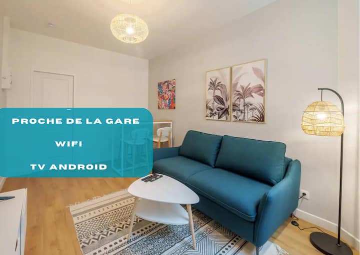 Appartement Cosy Proche De La Gare - Saint-Quentin