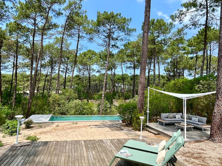 Villa Lacanau Piscine Golf - Lacanau Océan