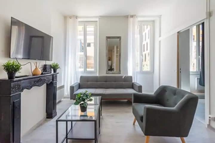 Appartement Lumineux Plein Centre-ville, Joliette - 마르세유