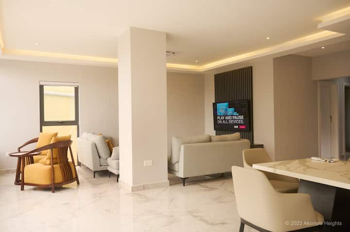 1 Bedroom Private Serviced Apartment/ Rental Unit - Accra