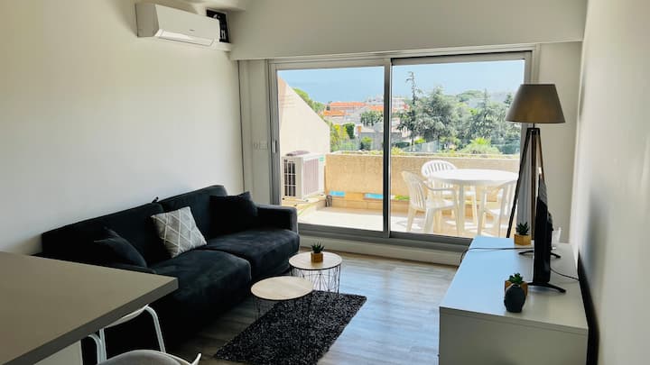 Antibes - Appartement Piscine Et Terrain De Tennis - Antibes