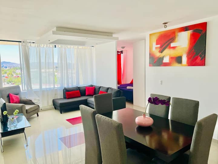 Zona Poliforum Y Feria! Lujoso Departamento - León