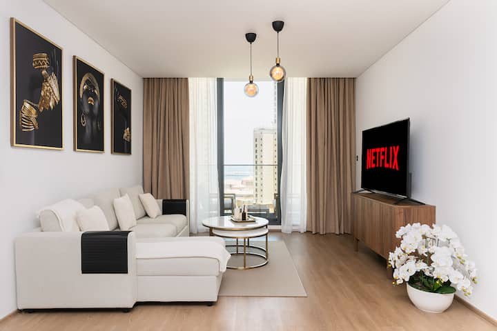 Cozy Apt With Sea View - Dubai Marina