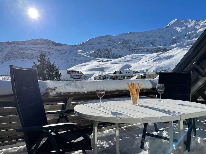Appartement Renové - Pied De Piste - Piau Engaly - Lac de Cap-de-Long