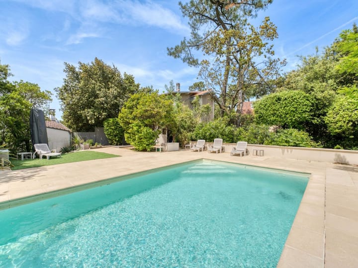 Maison Calme Aperçu Mer Avec Piscine Privée à 28° - Royan