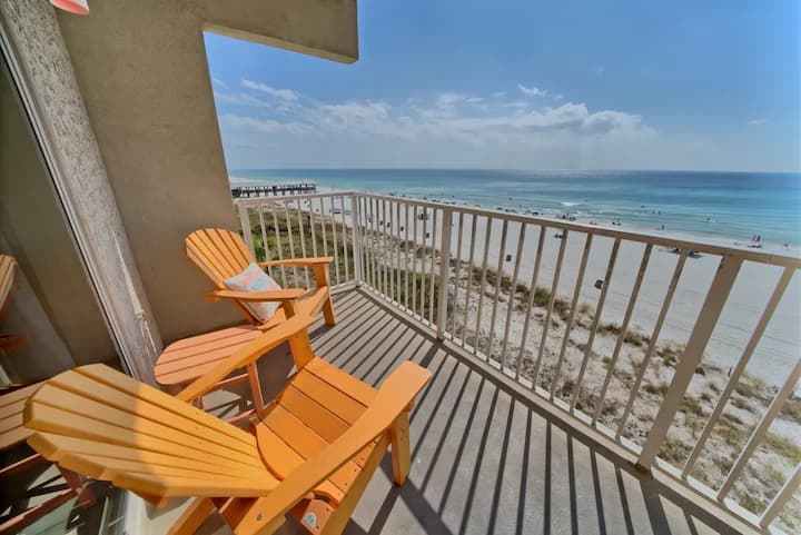 402 Stunning Gulf~beachfront~special Sept/oct - 패너마시티비치
