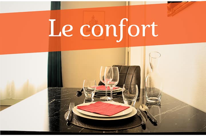 Le Confort à 2 Pas De La Gare - Sens