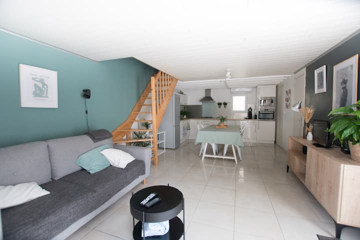 Petite Maison Cosy Près Du Port, Avec Un Extérieur - Seignosse