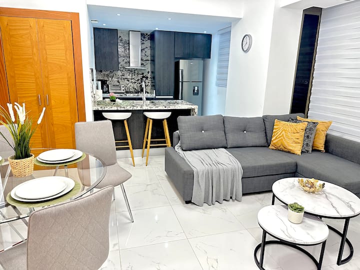 Beautiful Heart Of The City | 1br Apt. - Santo Domingo