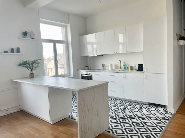 Nid Urbain Colmarien - 4 Guests - Garage - Gare -