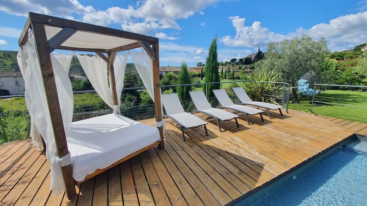 Maison Avec Piscine - Balazuc