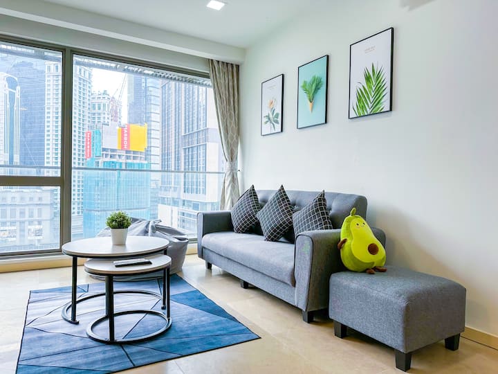 1min To Pavilion, 6pax Modern & Superb City View - Kuala Lumpur