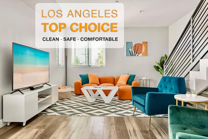 Fun Mid-city New Home Sleeps 10 Near Usc/dtla/expo - Los Angeles, CA