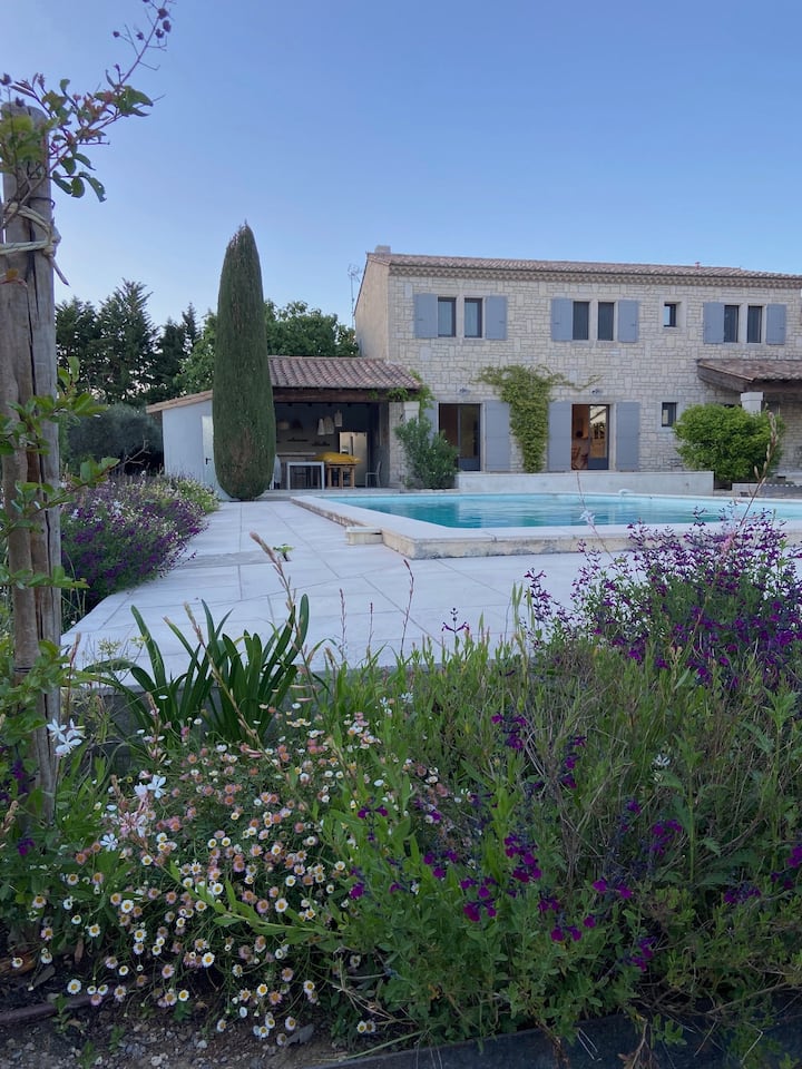 Charmant Mas Dans Une Oliveraie 6-10 Personnes - Maussane-les-Alpilles