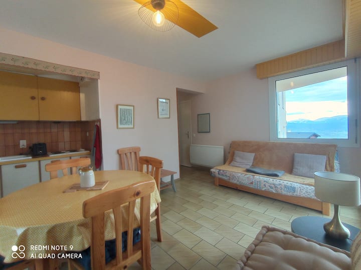 Appart T2 - Terrasse Superbe Vue - 4 Pers - Garage - Llívia