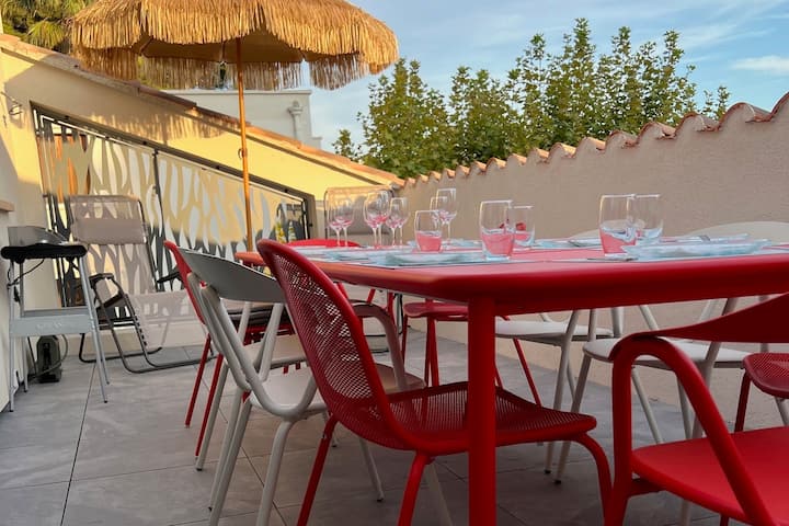 Appart 5 Chambres à 1 Mn De La Plage à Pied - Saint-Cyr-sur-Mer