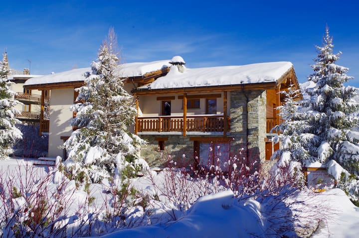 Chalet Pierre Et Bois 15 Personnes - Aussois - Aussois