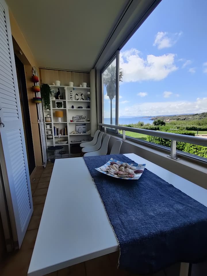 Appartement T3 - 3 * Six Fours Les Plages Vue Mer - Sanary-sur-Mer