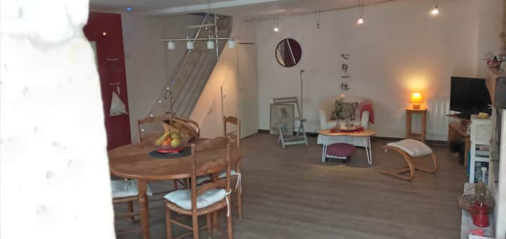 Jolie Maison De Pêcheur, Terrasse, 700 M De La Mer - Lion-sur-Mer