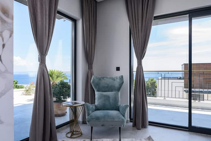 Luxury Villa Adriatica-*heated Pool-sauna-jacuzzi* - Arbanija