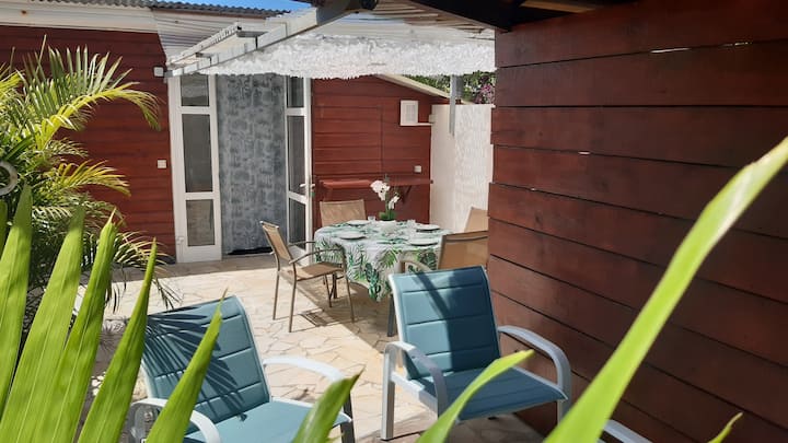 Bungalow Les Iguanes - Cococyrna - Guadeloupe