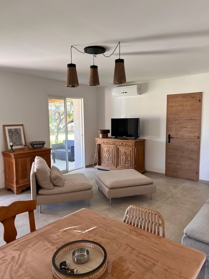 Bas De Villa F4 Neuf Bien Situé - Propriano