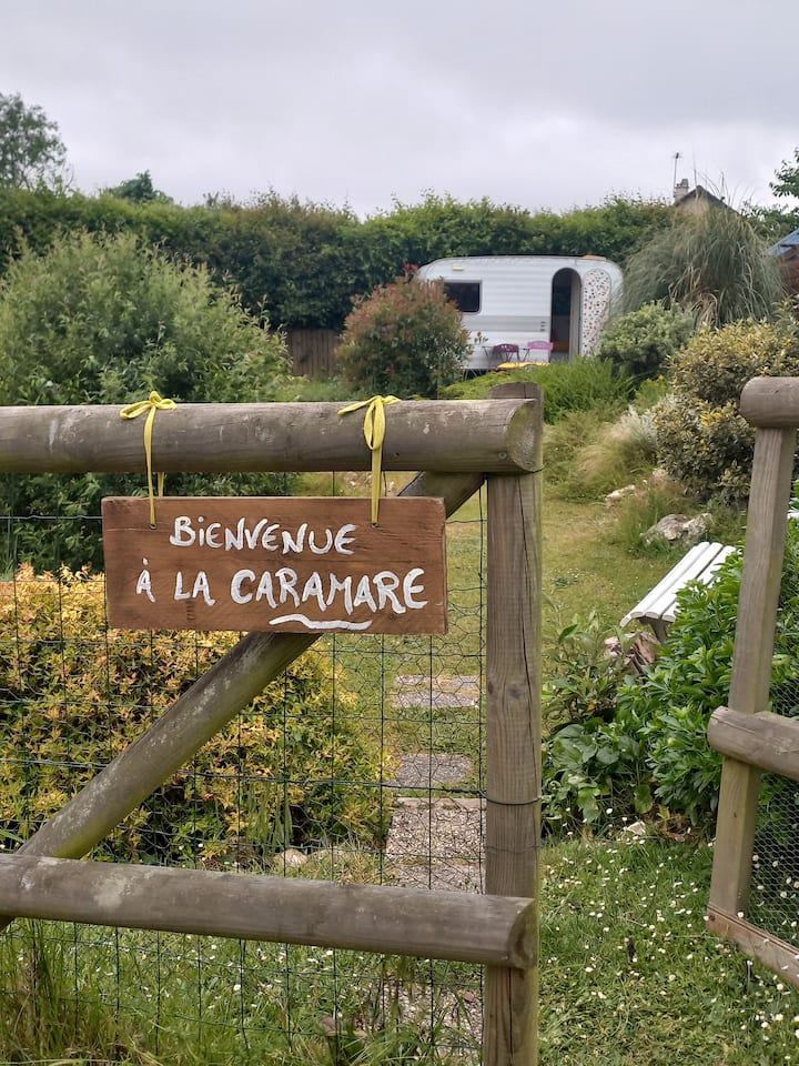 Caravane Vintage La Caramare - Bernay