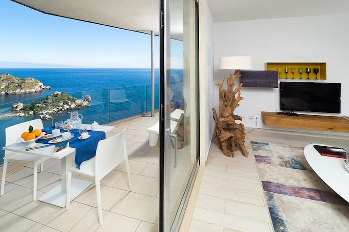 Isola Bella Infinity Suite Sunset - Taormina