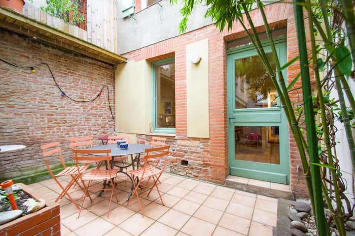 La Maison Du Merle: Le Charme En Centre-ville - Toulouse