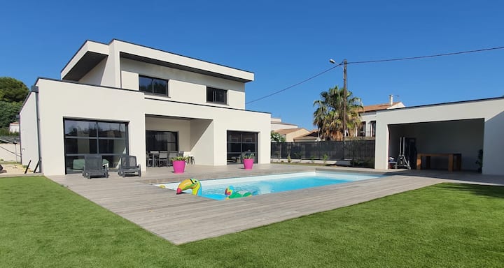 Villa Moderne Mèze - Sète