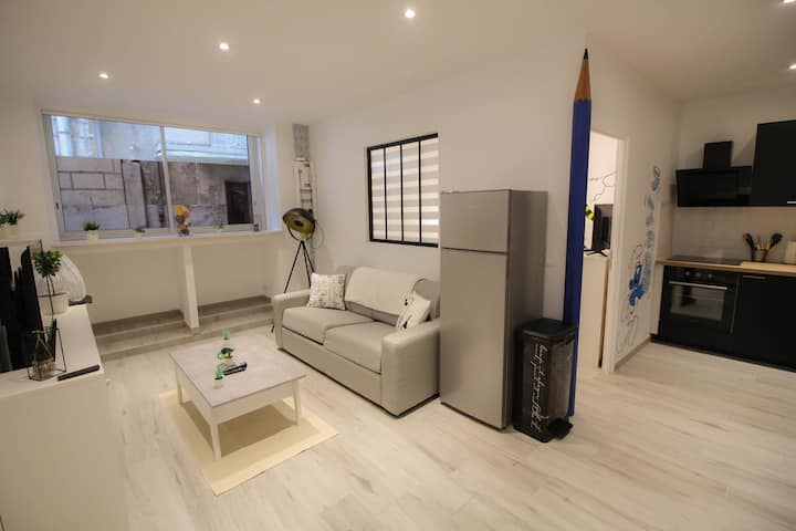 La Bd : Joli T2 Rénové /Wi-fi/centre-ville - Angoulême