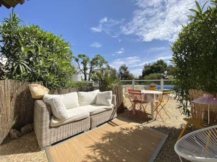 Charming Duplex With Pool And Seaview - Pampelonne Beach