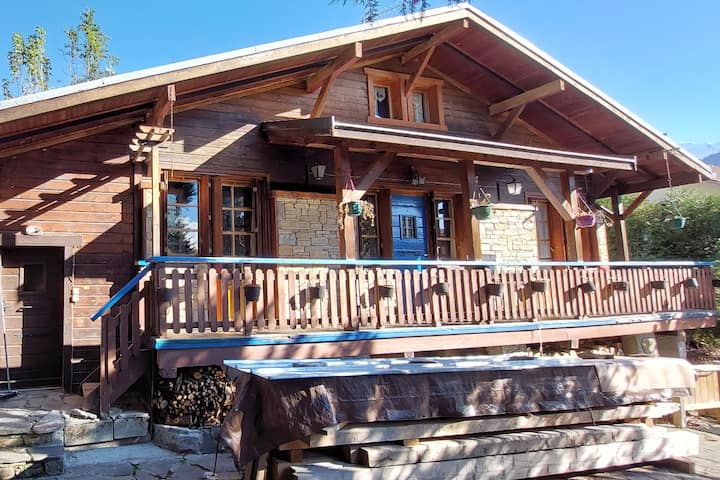 Chalet D'epoque Et Authentique - Servoz