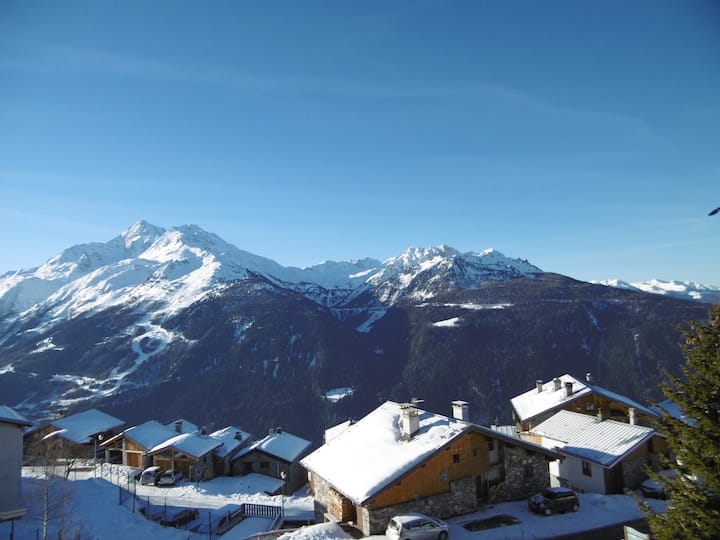 Studio à La Rosière - Vue Magnifique - Ensoleillé - La Rosière