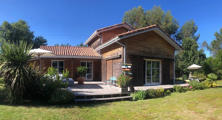 Maison Bois Lumineuse Entre Lac Et Océan - Hourtin