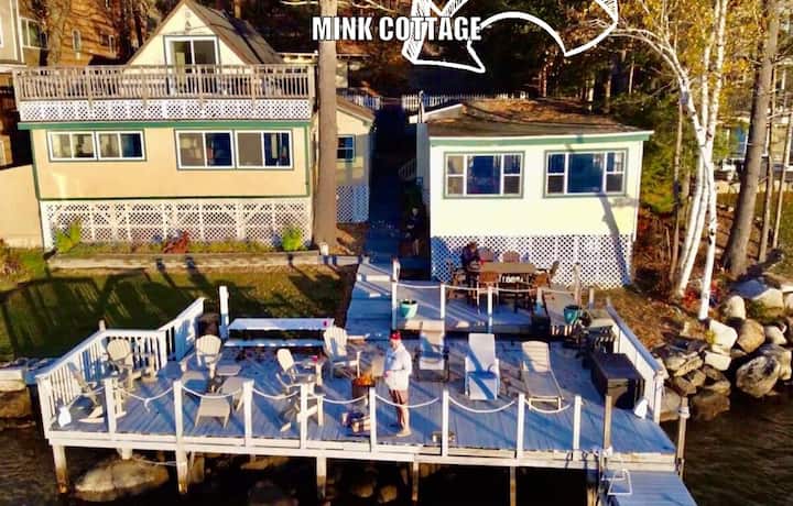 Winnipesaukee Waterfront Escape! Mink Cottage - Laconia, NH