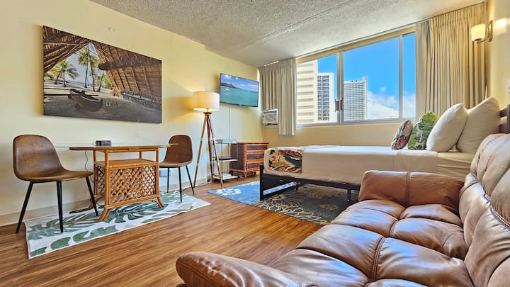 Wg 804 Calm & Quiet Waikiki Grand Hotel® Studio - Waimanalo Beach, Hawaii