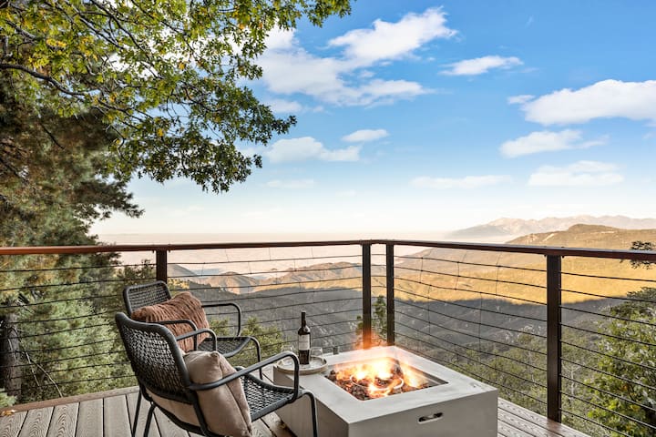 Sunset Cabin * 180° View * Spacious - Running Springs
