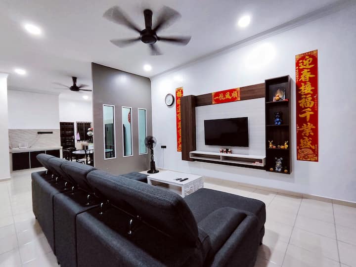 Cozy & Boutique 3bedrooms3bath Homestay By Trex - Batu Pahat