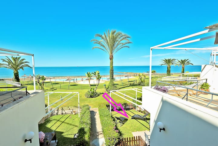 On Beach Deluxe Apartment W Pools And Own Garden - Rota