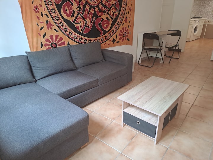 2 Pieces à 50 M Plage. Arrivée -Départ Autonome - Collioure