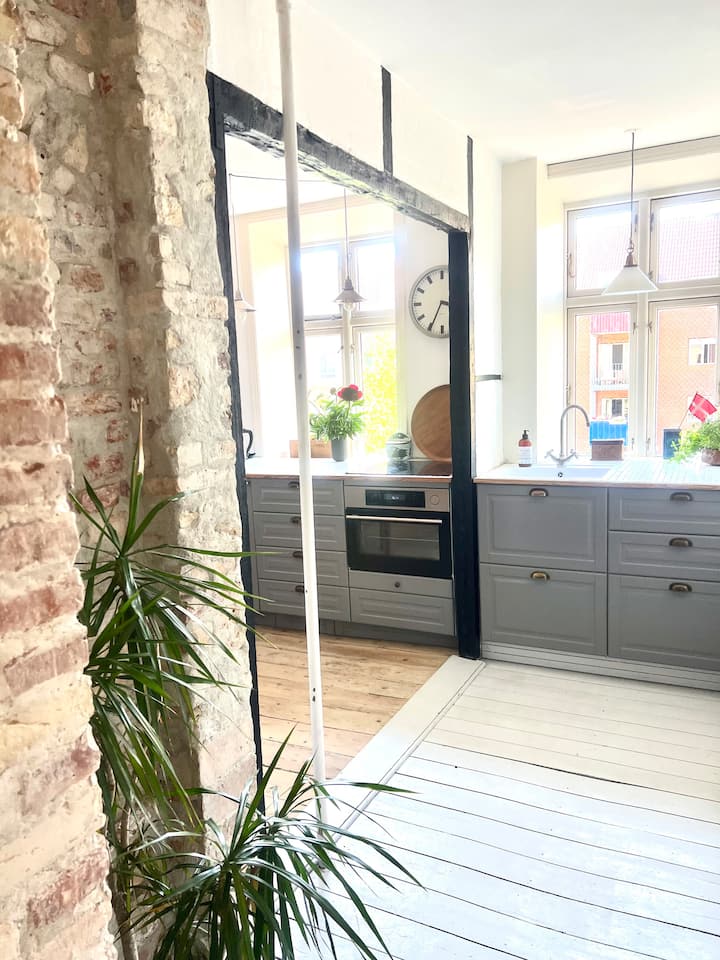 Central Københavnerlejlighed - Copenhagen