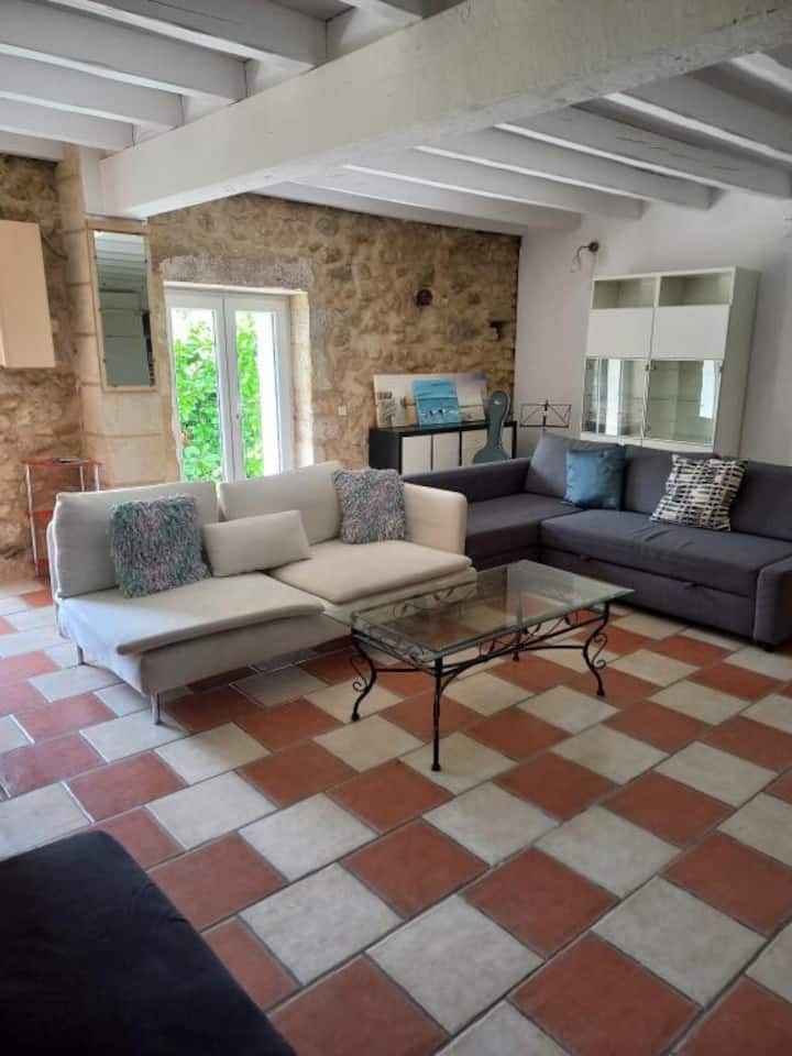 Maison Atypique En Pierre - Langon