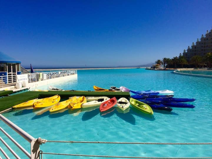 ¡Amplio Dpto. Frente Al Mar! - Algarrobo