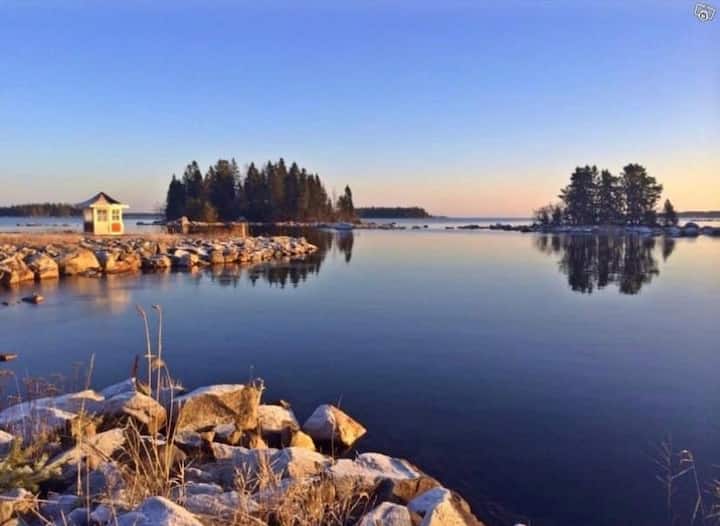 Modern Stuga Vid Hav, Strand Och Natur. - Söderhamn