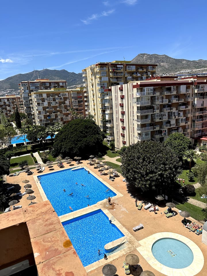 Cozy Studio With Pool And Sea Views - Benalmádena