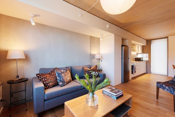 Architectural Terrace In Central City With Parking - Wellington